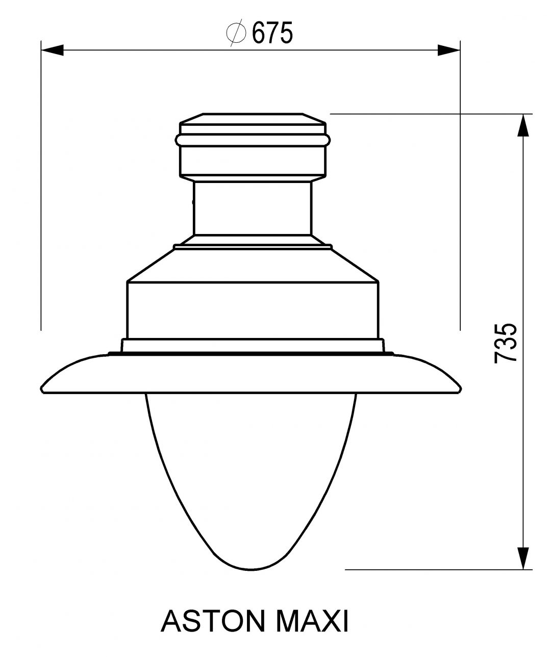Aston Lantern - Candela Light - LED heritage street lighting